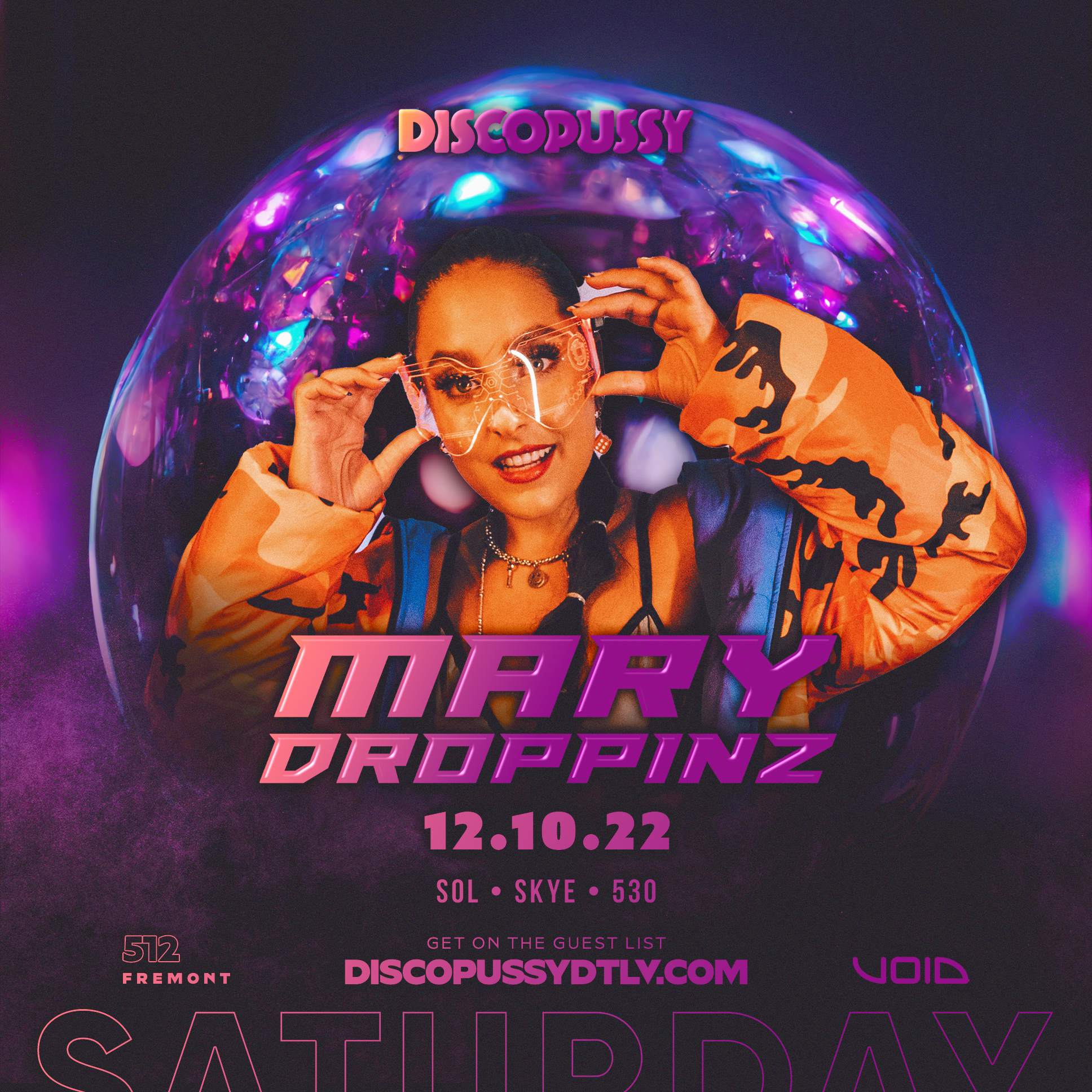 Discopussy presents: Mary Droppinz at Discopussy, Las Vegas