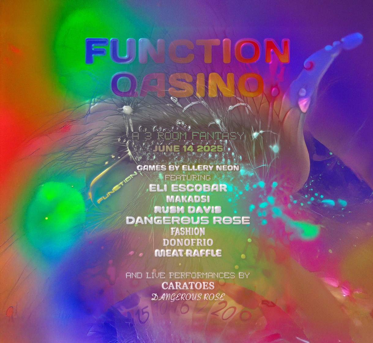 FUNCTION // DISFUNCTION // QASINO : BROOKLYN PRIDE at TBA, New York City