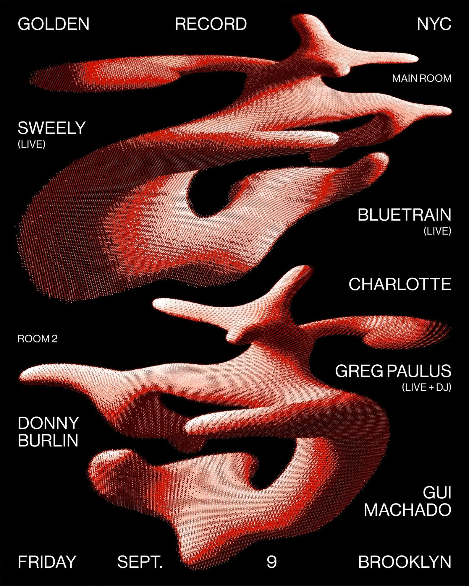 Golden Record NYC presents Sweely, Steve O'Sullivan, Charlotte bij H0L0 ...