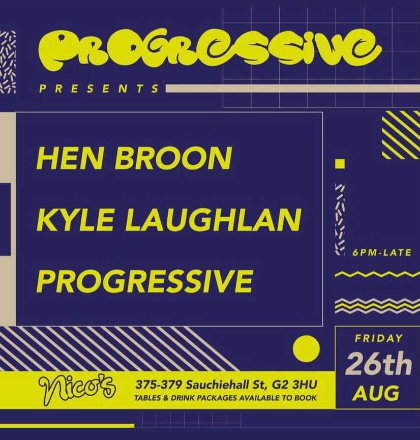 Progressive Presents at Nico's Bar, Glasgow