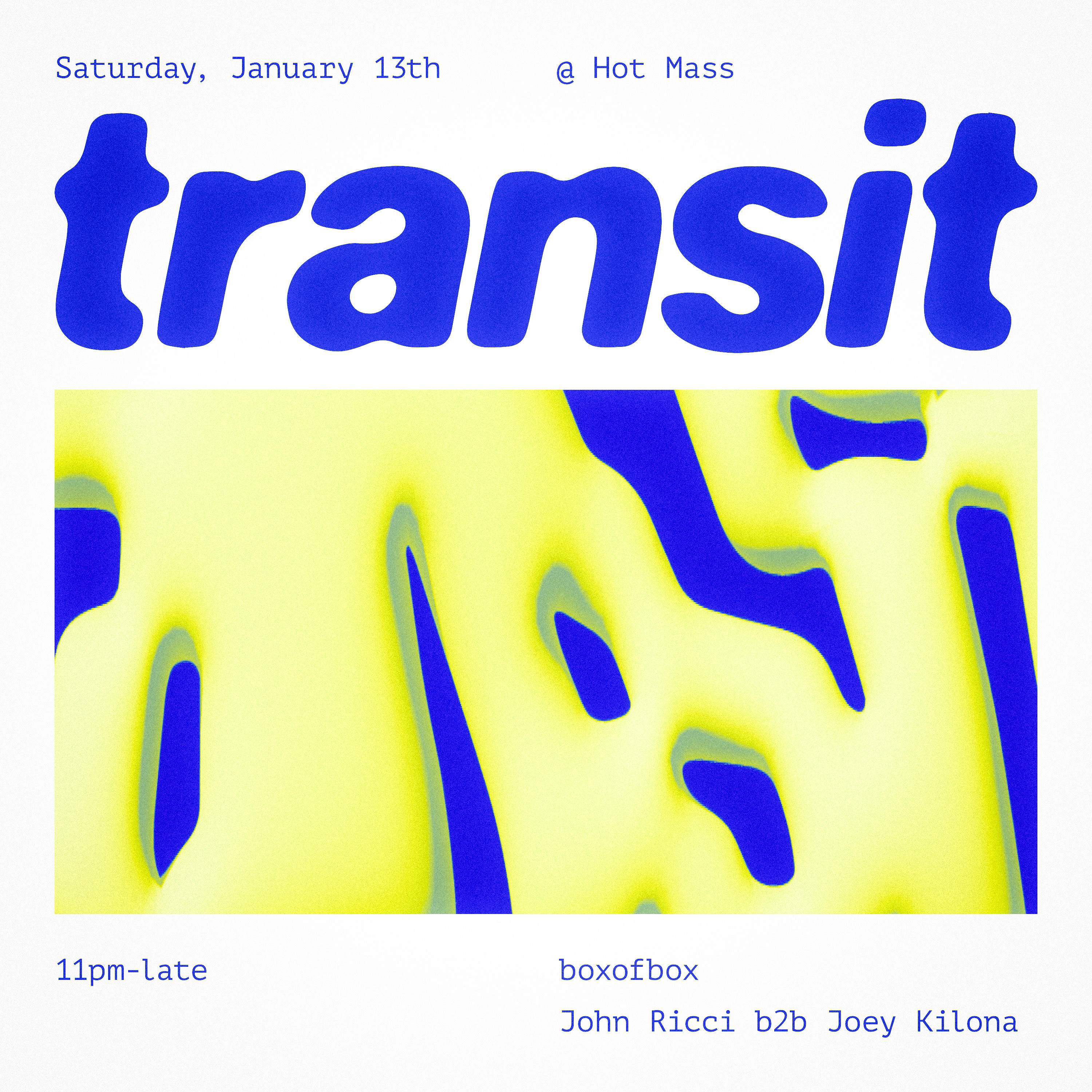 Transit pres boxofbox & John Ricci b2b Joey Kilona at Hot Mass ...