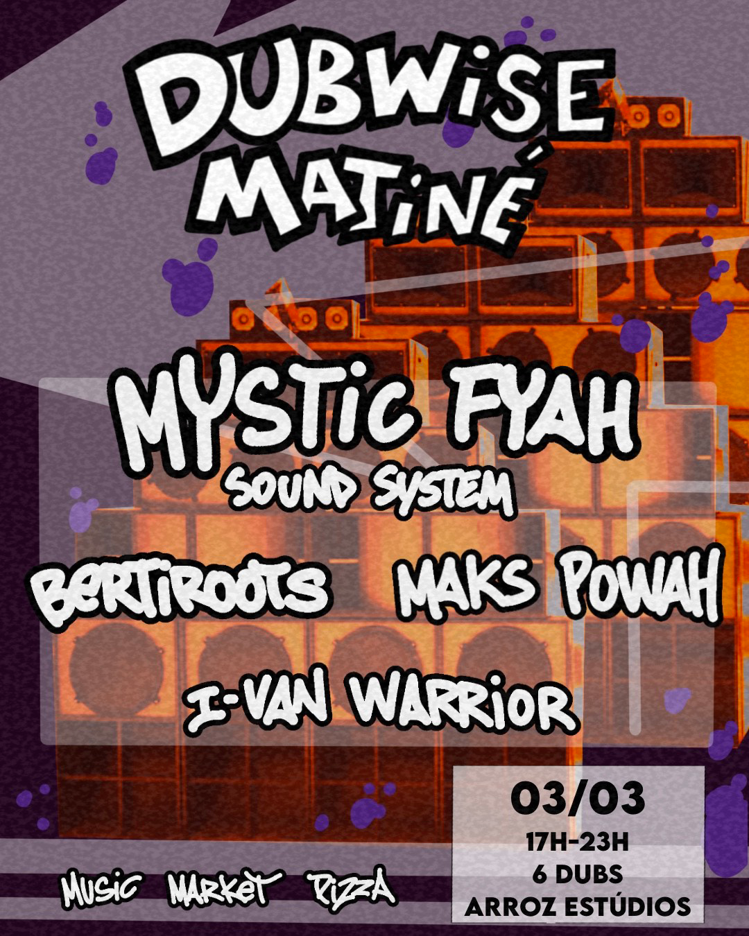 Dubwise Matine at Arroz Estúdios, Lisbon