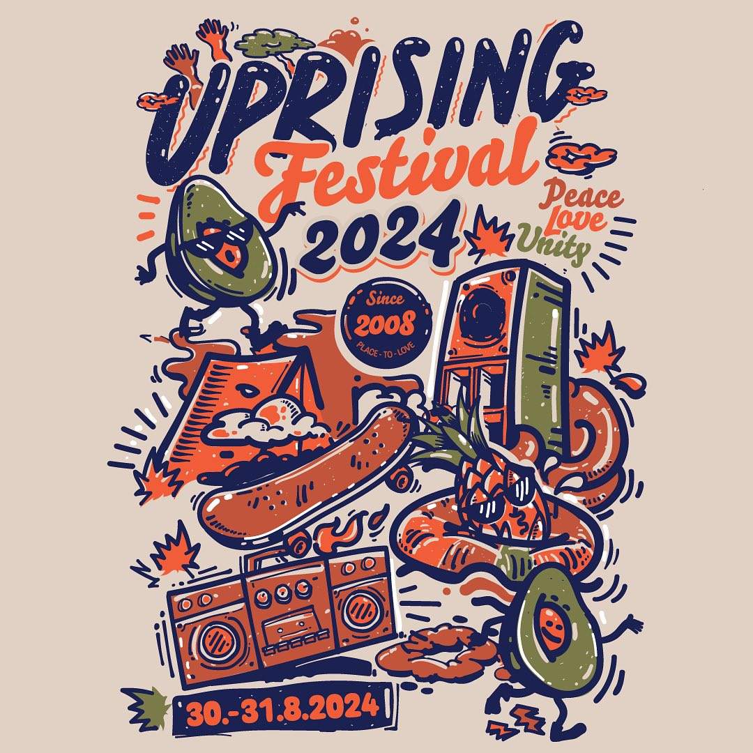 Uprising Festival 2024 at Zlate Piesky, Bratislava