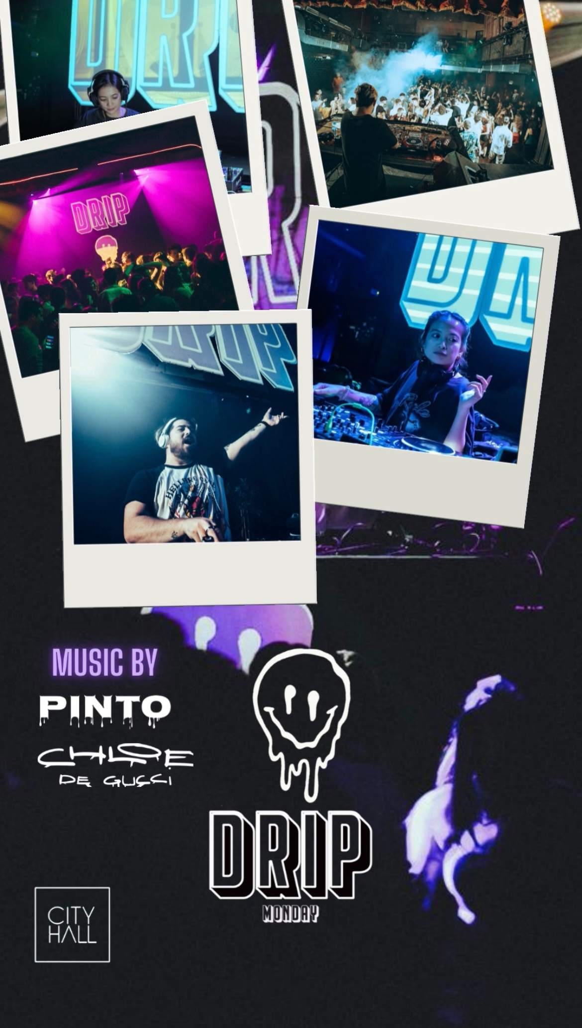 Drip Monday Special Edition // LAST FREE TICKETS at City Hall, Barcelona