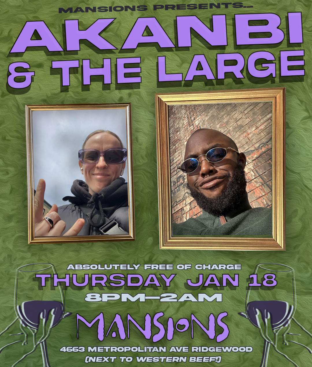 Akanbi & The Large at Mansions, New York City