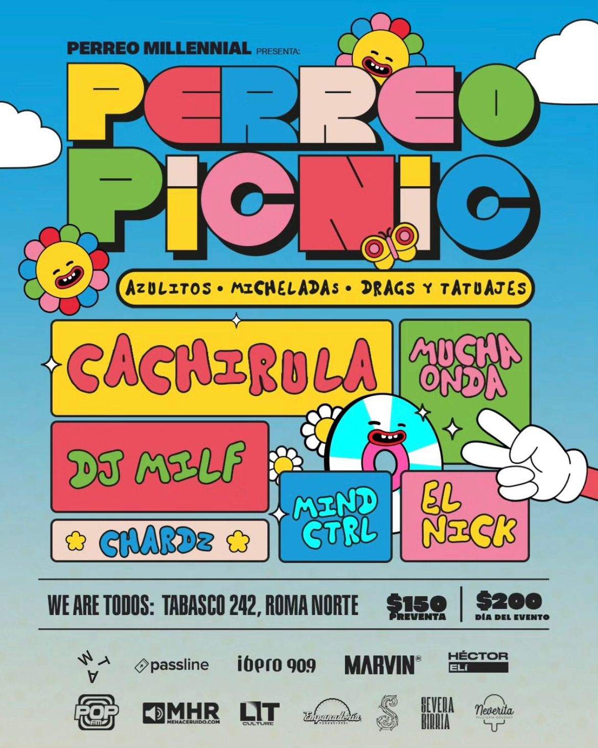 Perreo Picnic at Tabasco 242, Mexico City