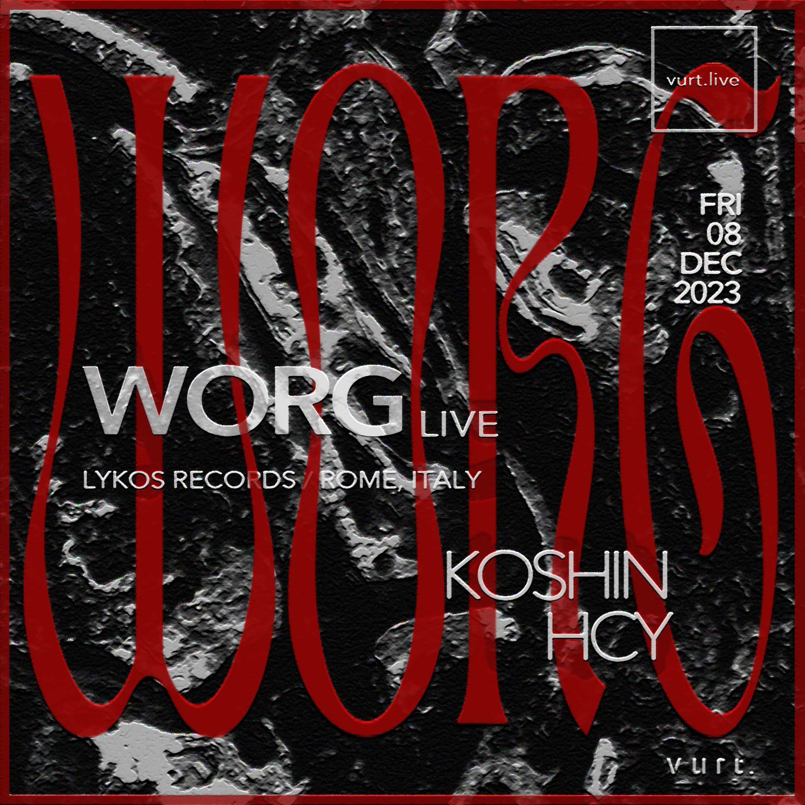 [vurt.live] with Worg LIVE at vurt., Seoul