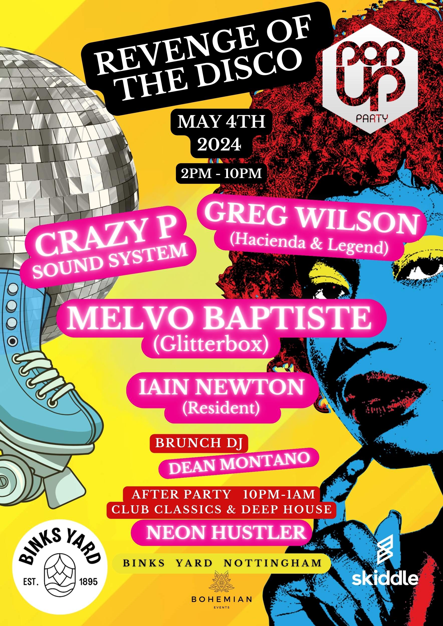 Revenge Of The Disco at Binks Yard, Nottingham