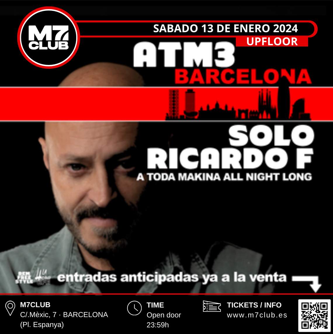 ATM3 [Ricardo F] en M7 Club, Barcelona