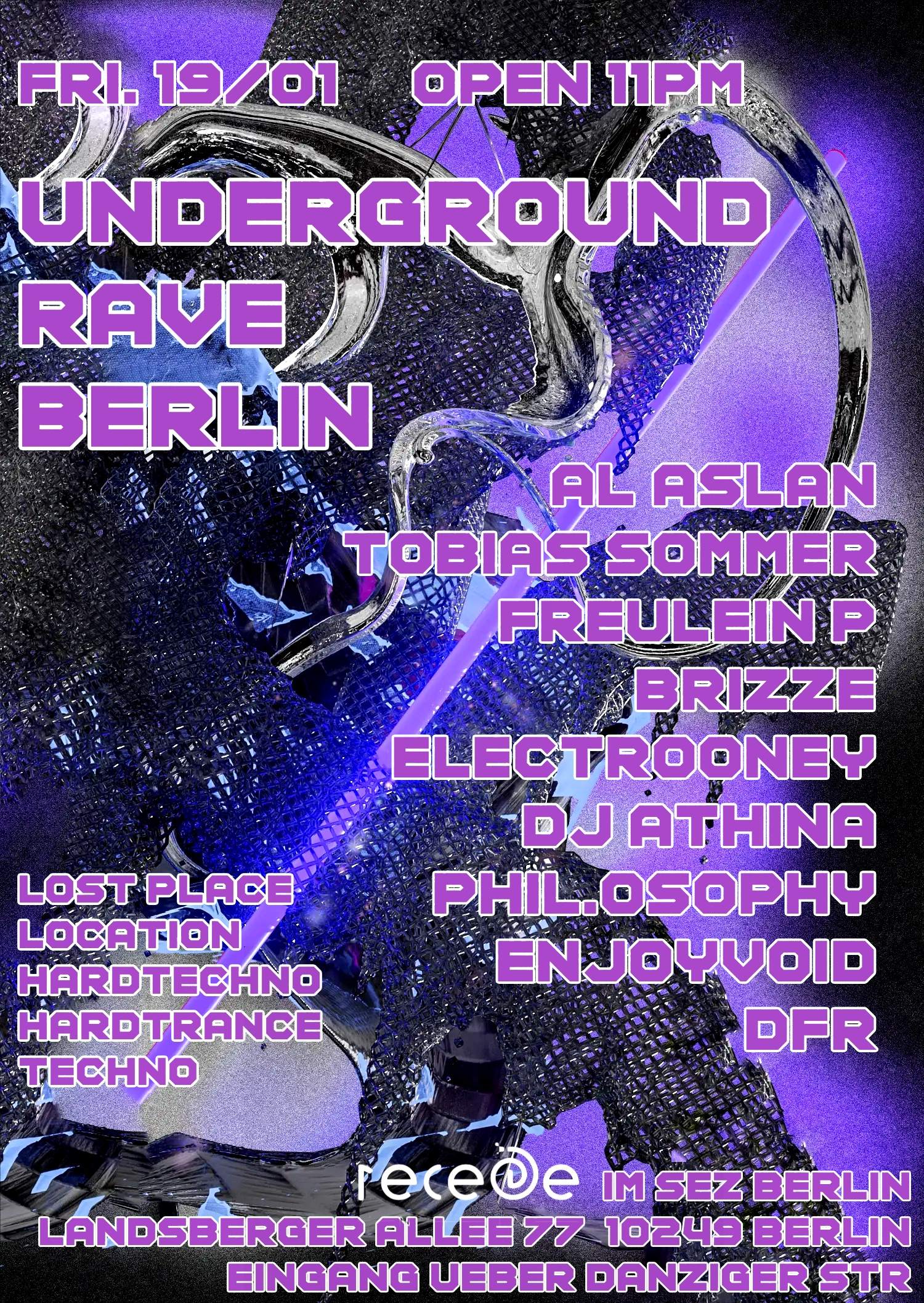 Underground Rave Berlin - Hardtechno - Hardtrance - Lost Place Location ...