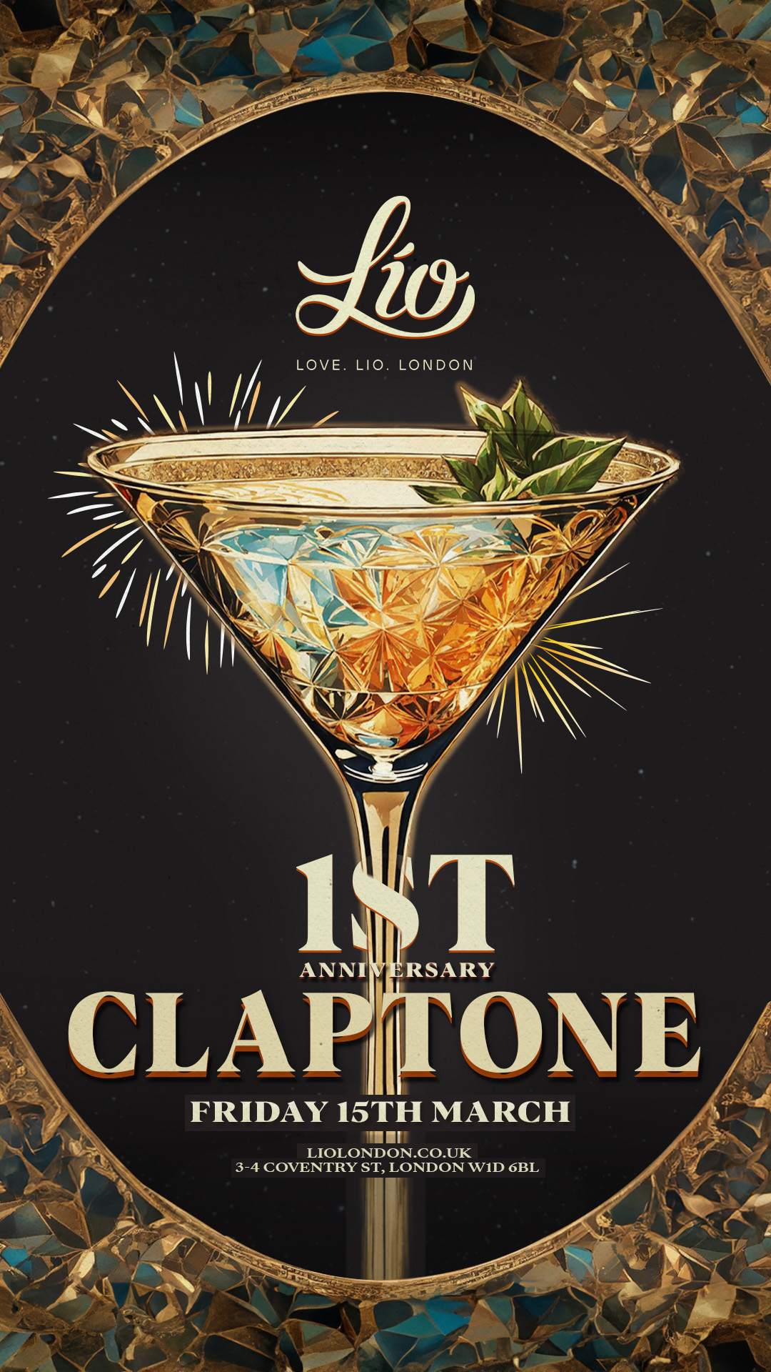Lio London 1 Year Anniversary: Claptone at Lío London, London