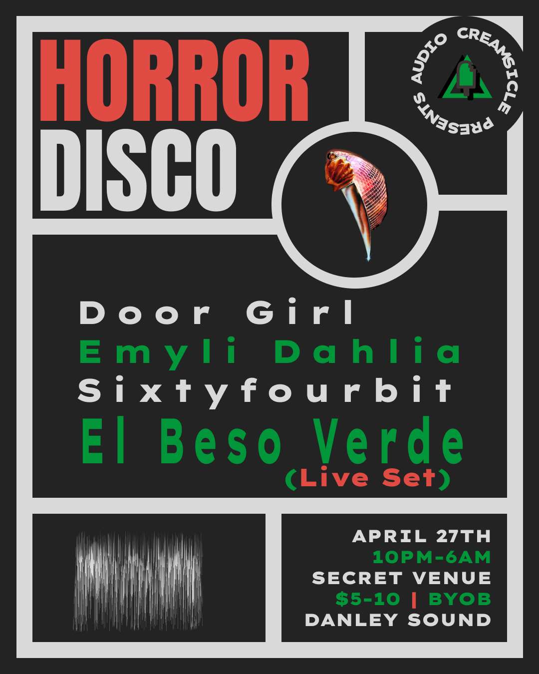 Horror Disco at TBA, Colorado