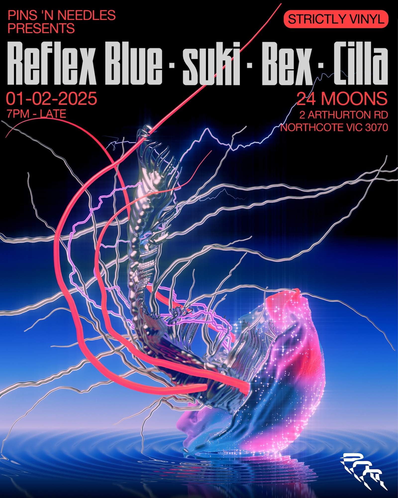 [Strictly Vinyl] Pins 'N Needles presents: Reflex Blue, suki, Bex ...