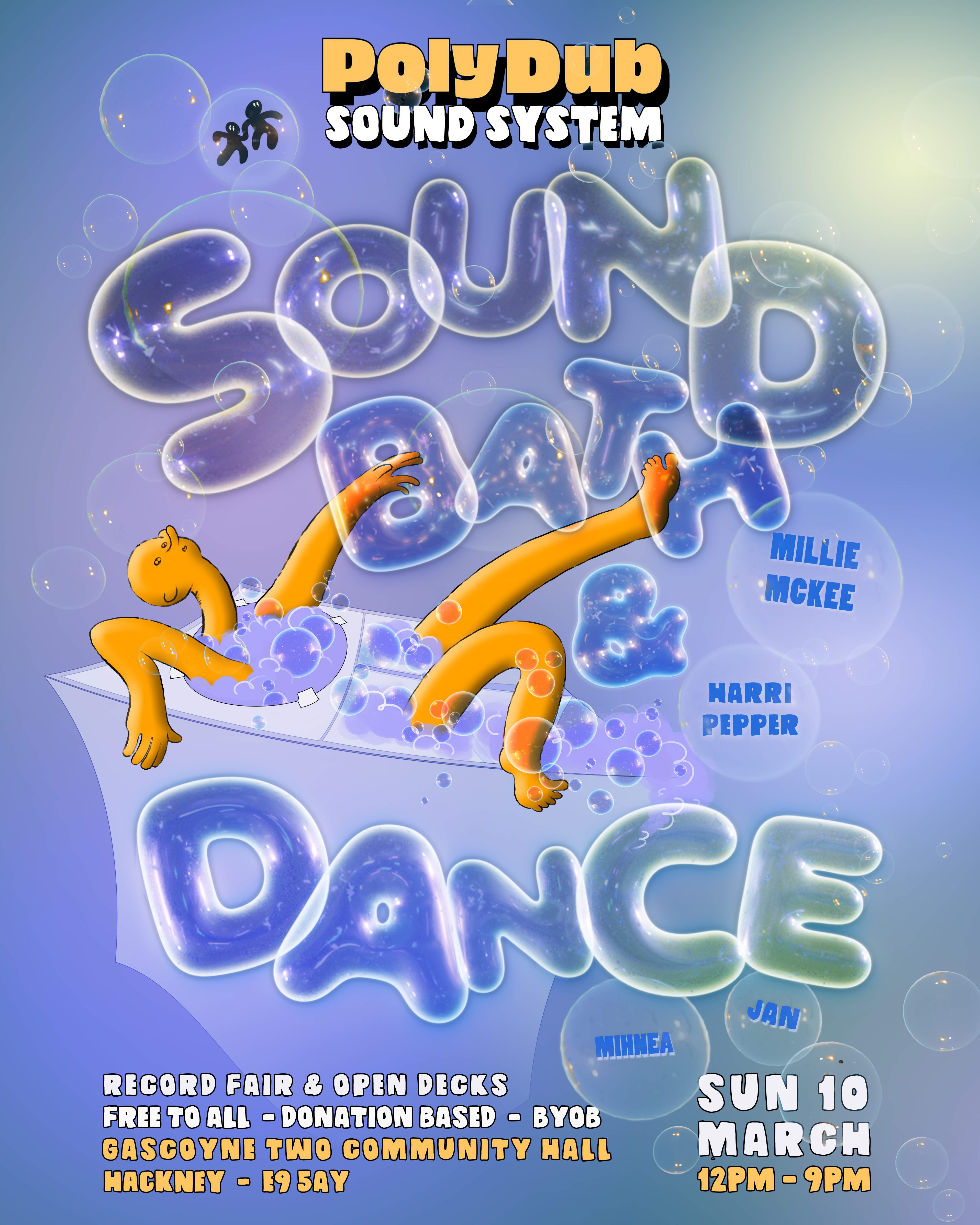 PolyDub Sound Bath & Dance w/ Millie McKee & Harri Pepper at TBA ...