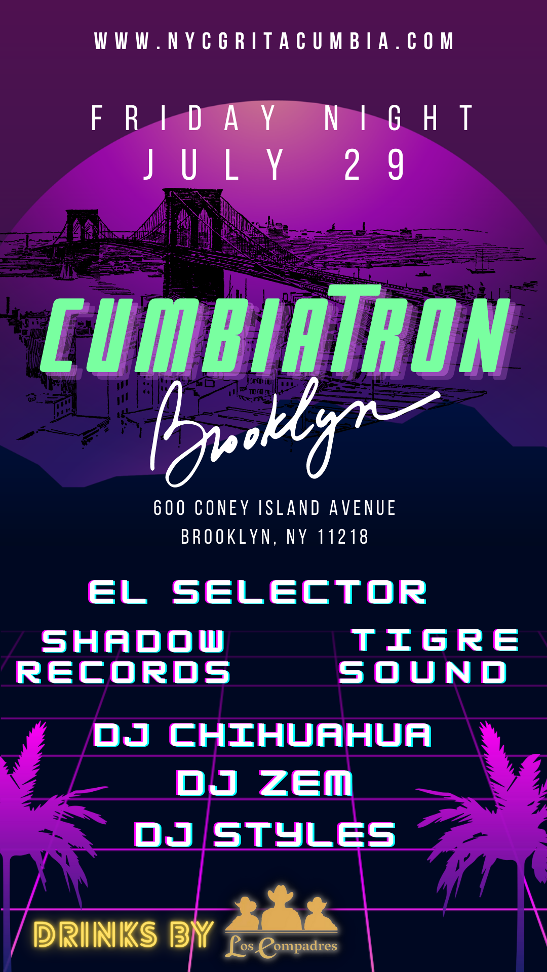 CUMBIATRON at Coney Island, New York City