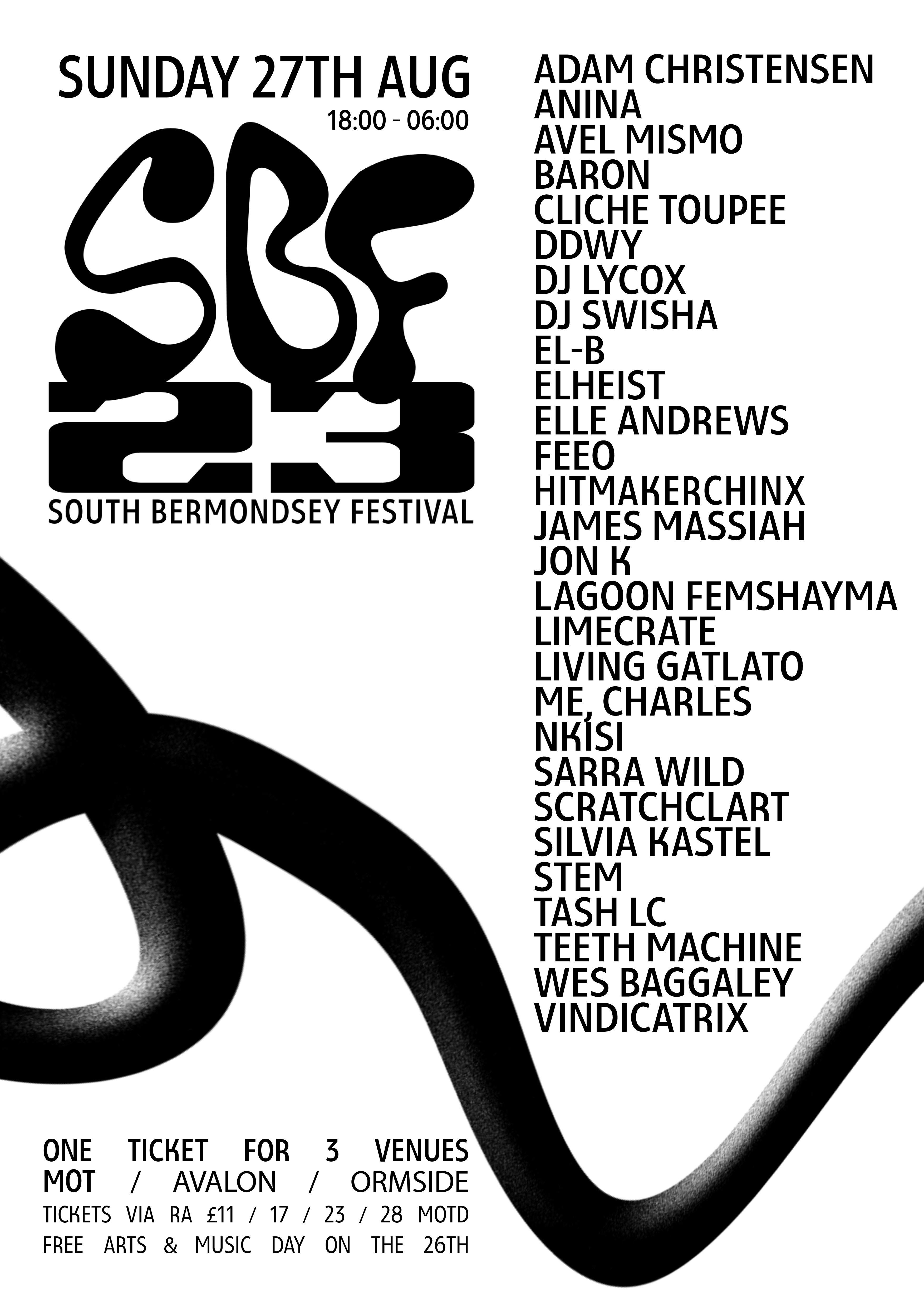 SBF23: Ormside, Venue MOT, Avalon Cafe at Bermondsey Triangle, London