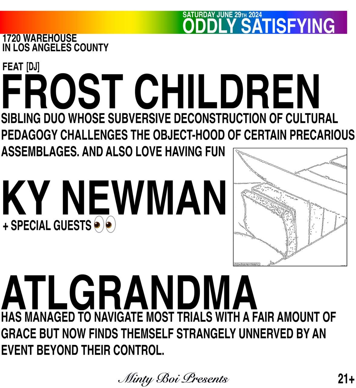 Frost Children b2b Ky Newman b2b ATL Grandma + Special Guests at 1720 ...