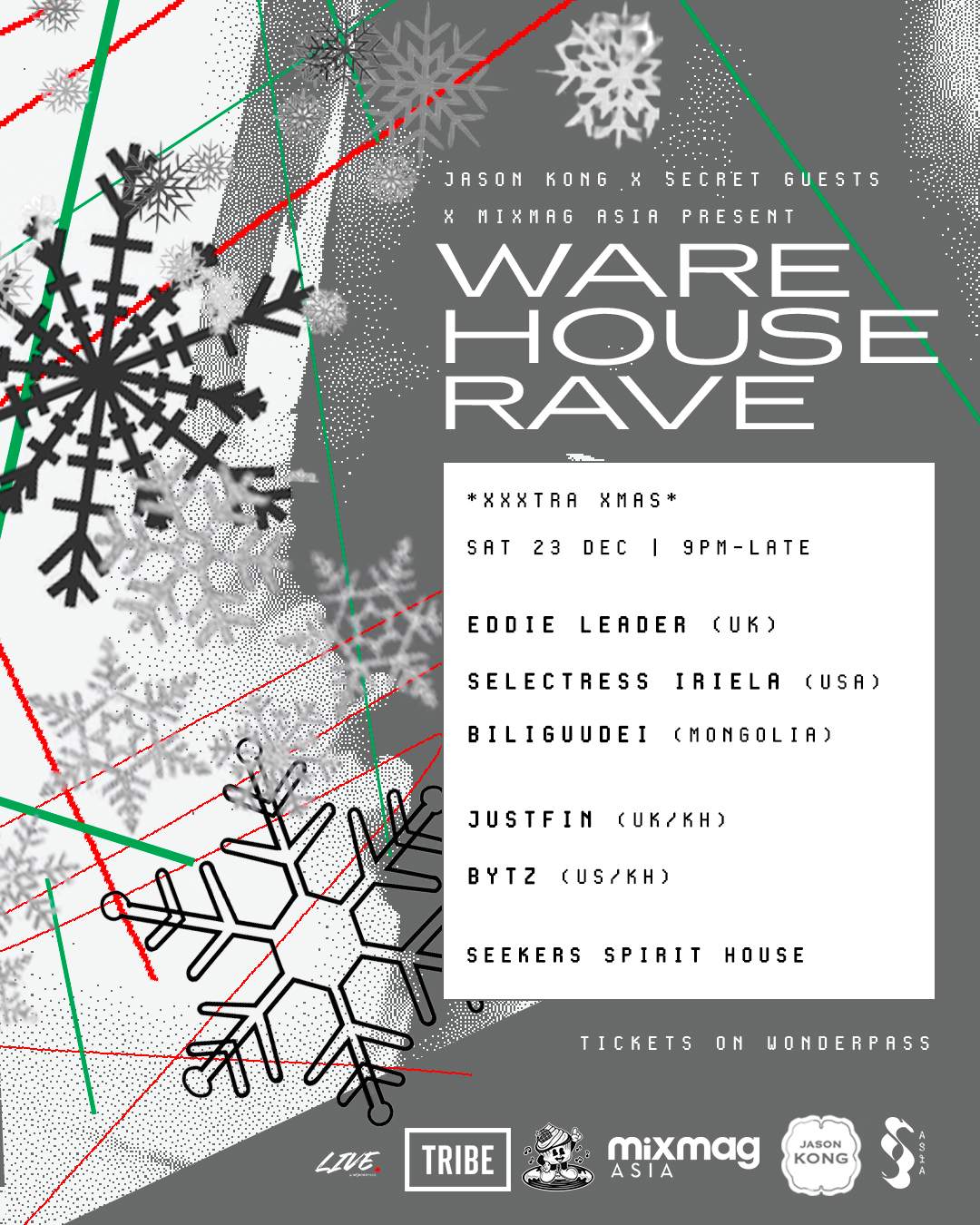 Warehouse Rave Xmas : Mixmag Asia, Jason Kong, and Secret Guests at ...