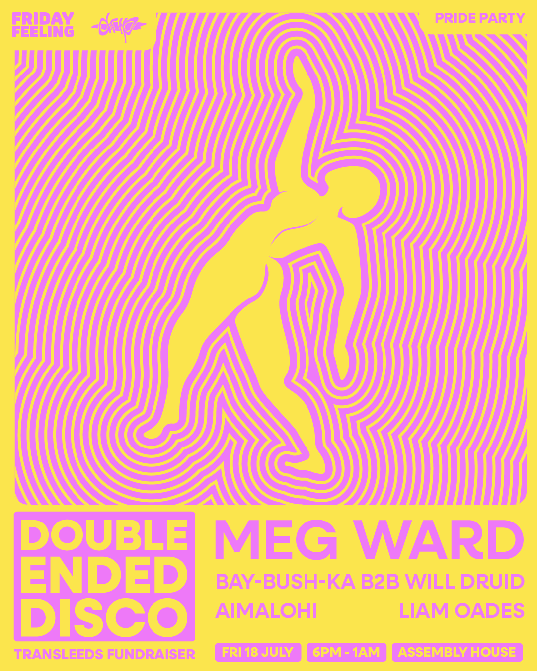 Double Ended Disco w/ Meg Ward at Assembly House Studios, Leeds