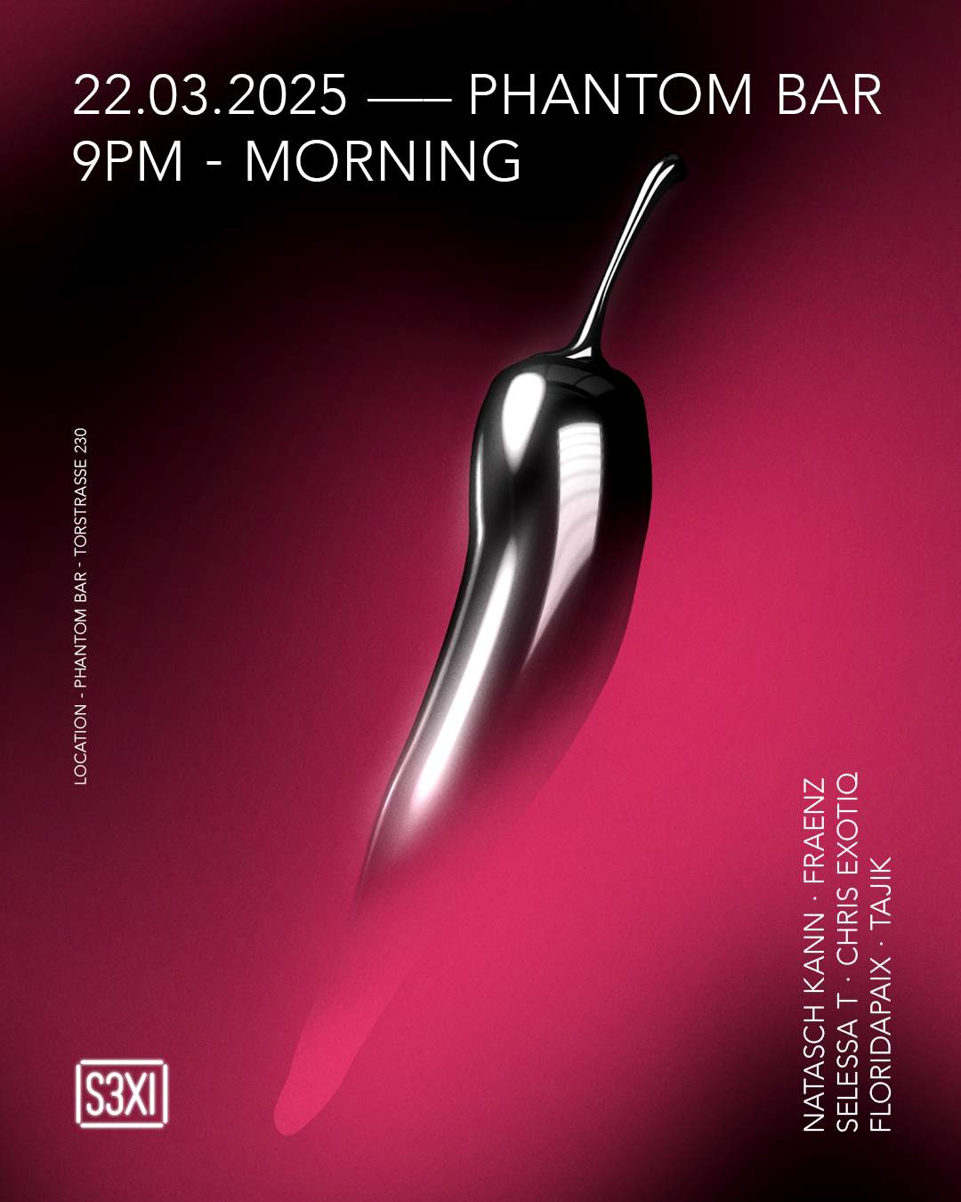 S3XI @Phantom Bar at Phantom Bar Berlin, Berlin