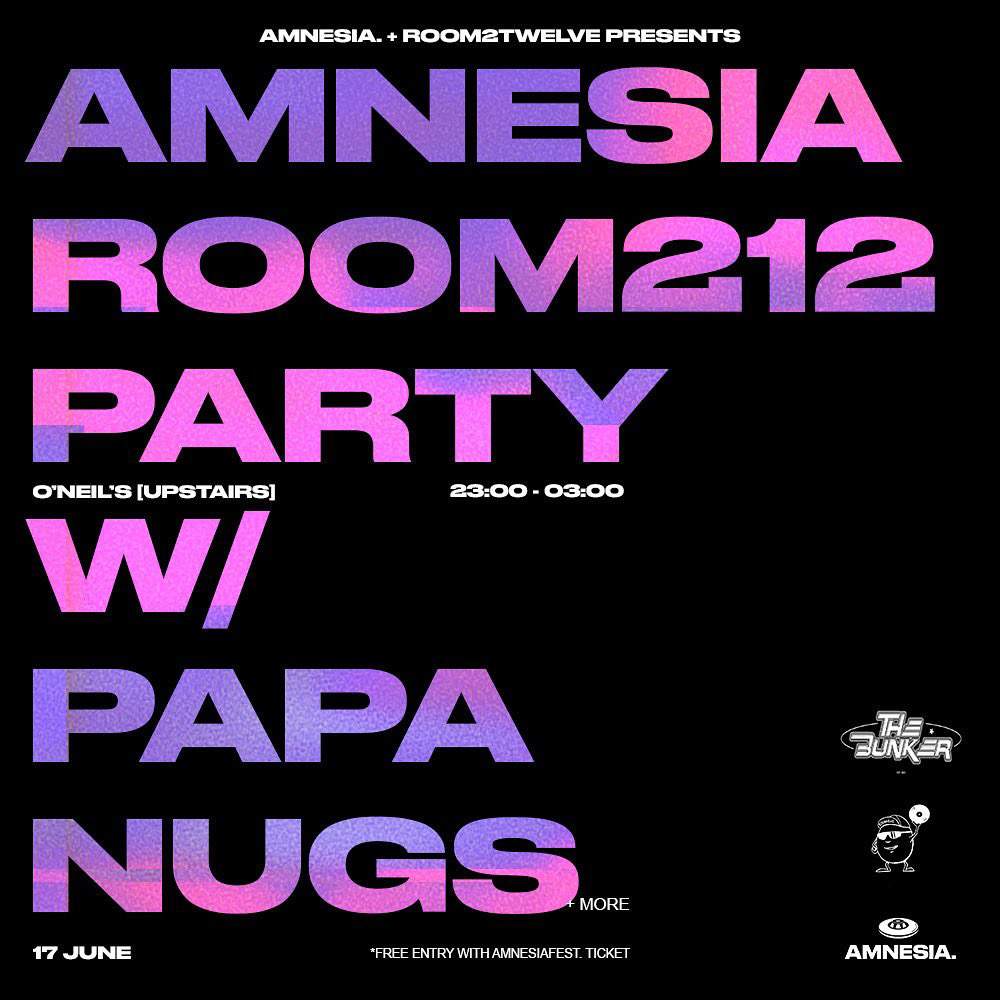 212 X Amnesia // Papa Nugs at O'Neill's Upstairs, Aberdeen