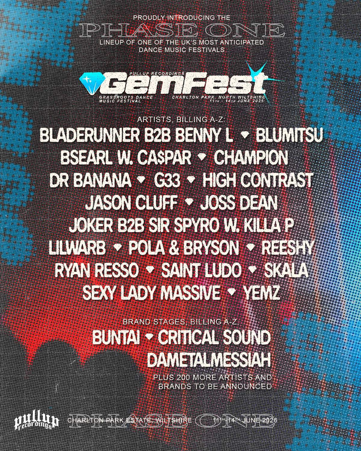 GemFest 2026 at Charlton Park Estate, Wiltshire, West + Wales · Tickets