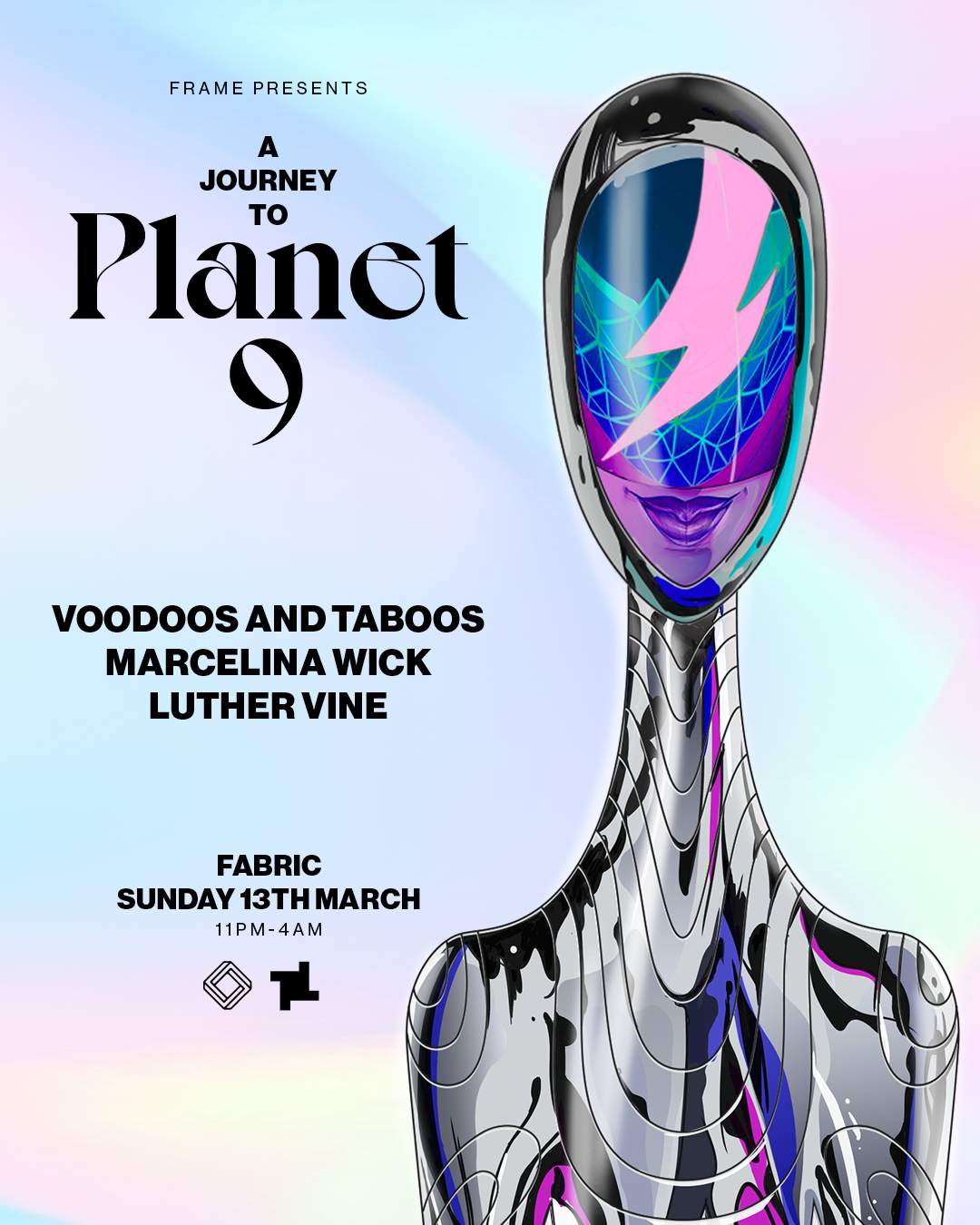 Sundays: Planet 9 with Voodoos and Taboos, Marcelina Wick & Luther Vine ...