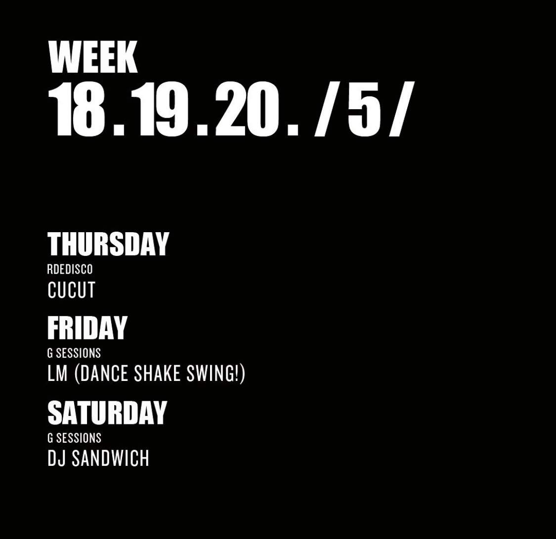 G Sessions: LM (Dance Shake Swing!) at G Spot Club, Barcelona