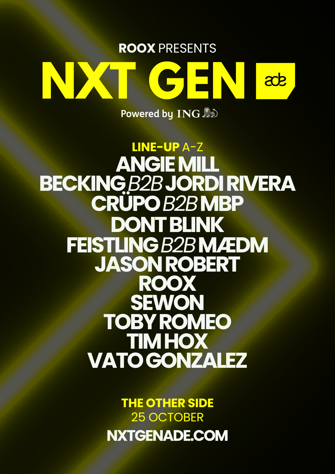 NXT GEN ADE at THE OTHER SIDE, Amsterdam