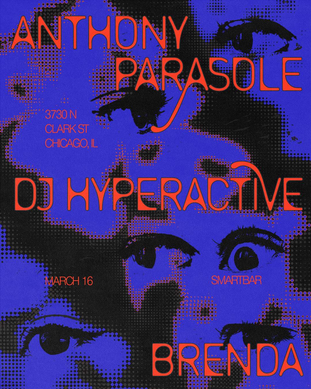 Anthony Parasole - DJ Hyperactive - Brenda at smartbar, Chicago
