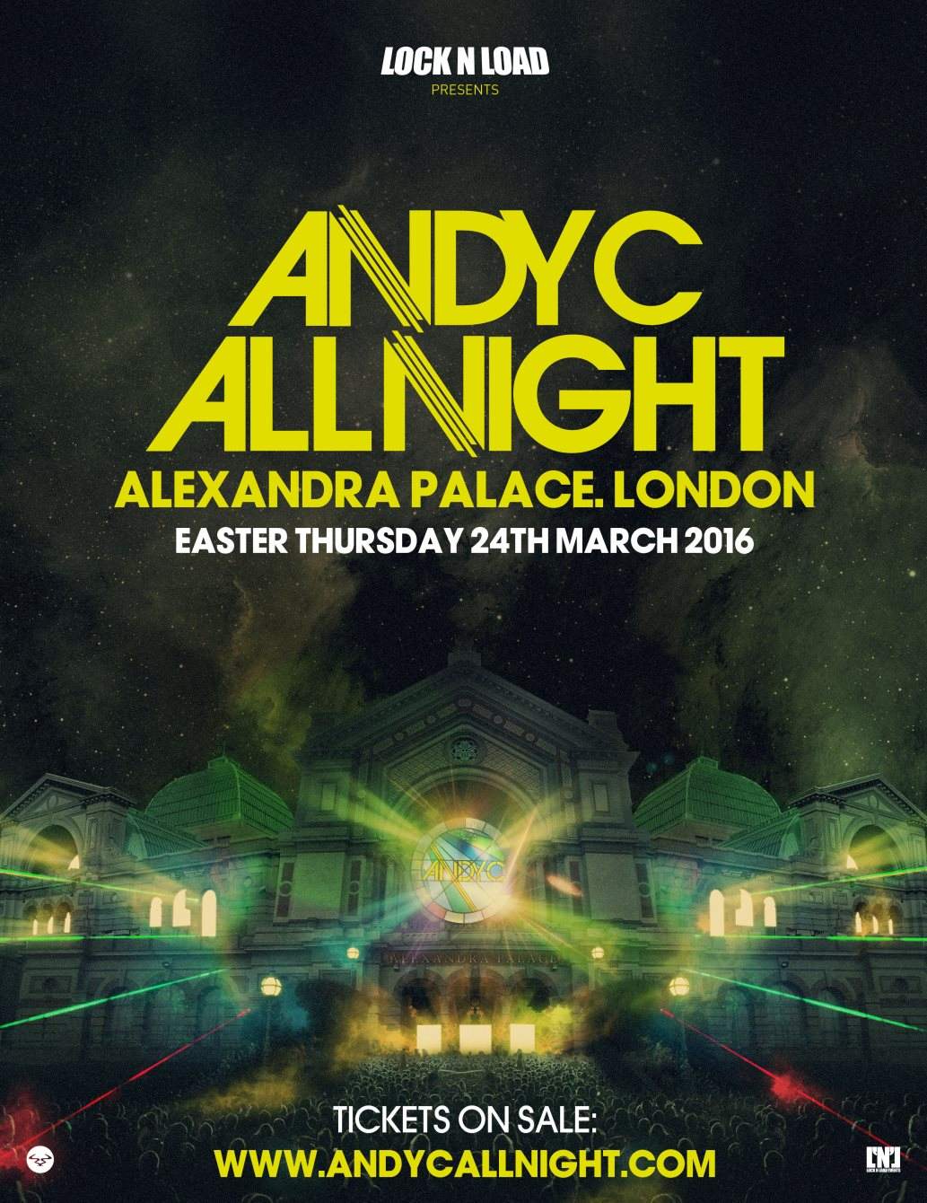 Andy C All Night at Alexandra Palace, London