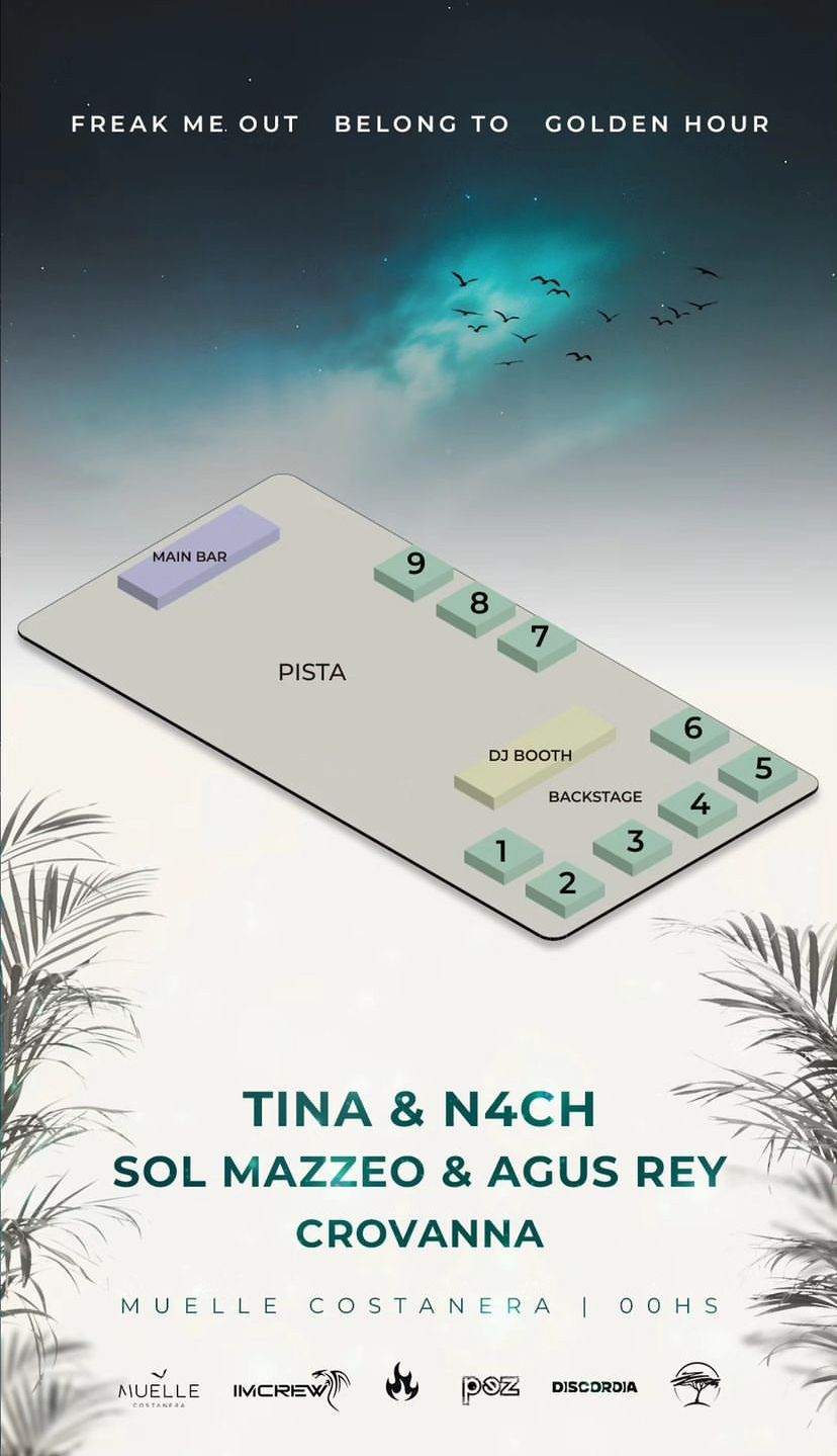 TINA + NACH & MORE ARTISTS - by FREAK ME OUT at TBA - El Muelle ...