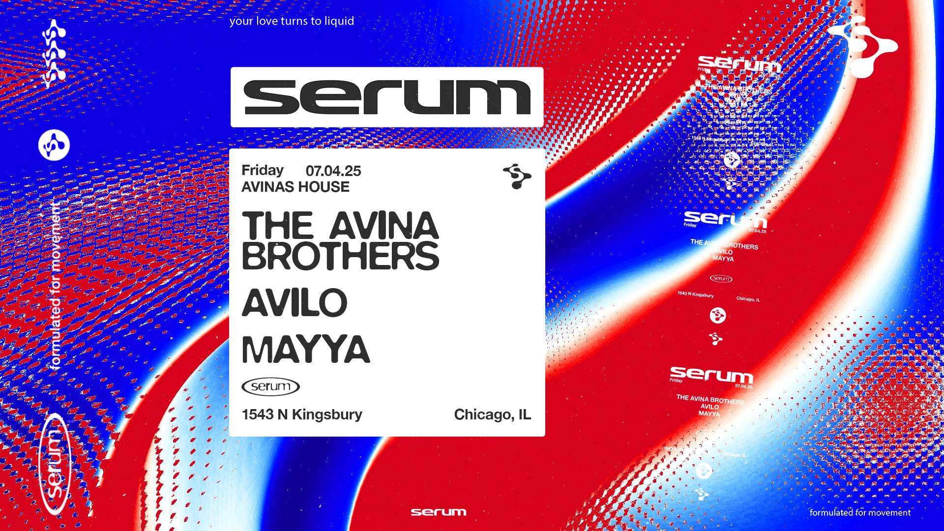 Serum: The Avina Brothers + Avilo + Mayya at Prysm Nightclub, Chicago