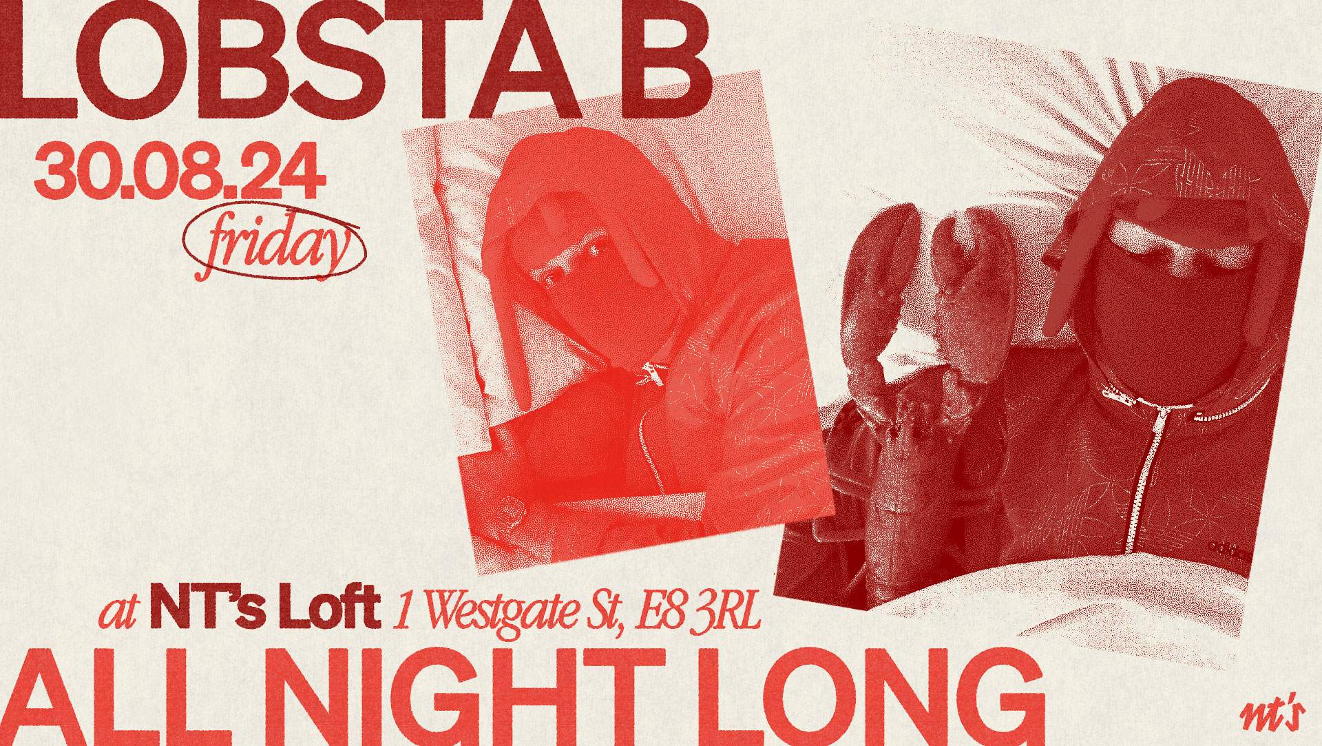 NT's Loft: Lobsta B (All Night Long) at Night Tales Loft, London · Tickets