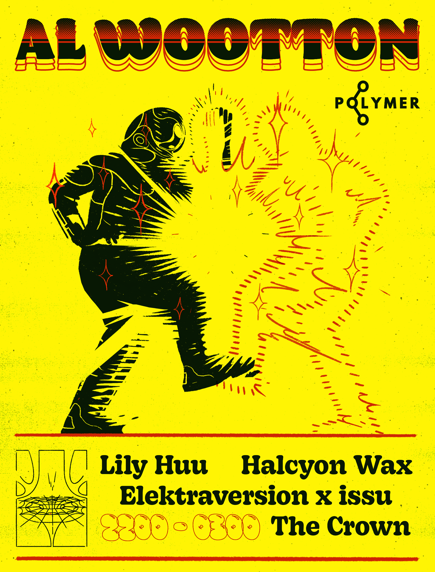 Polymer W/ Al Wootton, Lily Huu & Halcyon Wax at The Crown, Bristol