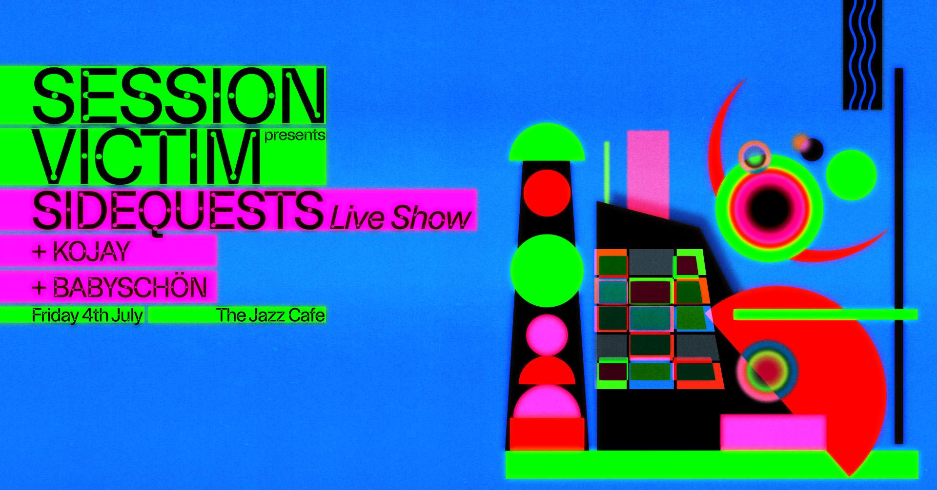 Session Victim (Full Live Show) @ The Jazz Cafe with Kojay & babyschön ...