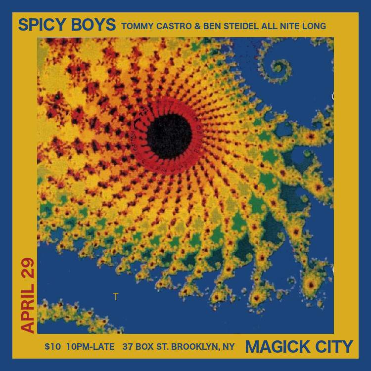 Spicy Boys: Tommy Castro & Ben Steidel all nite long at Magick City ...