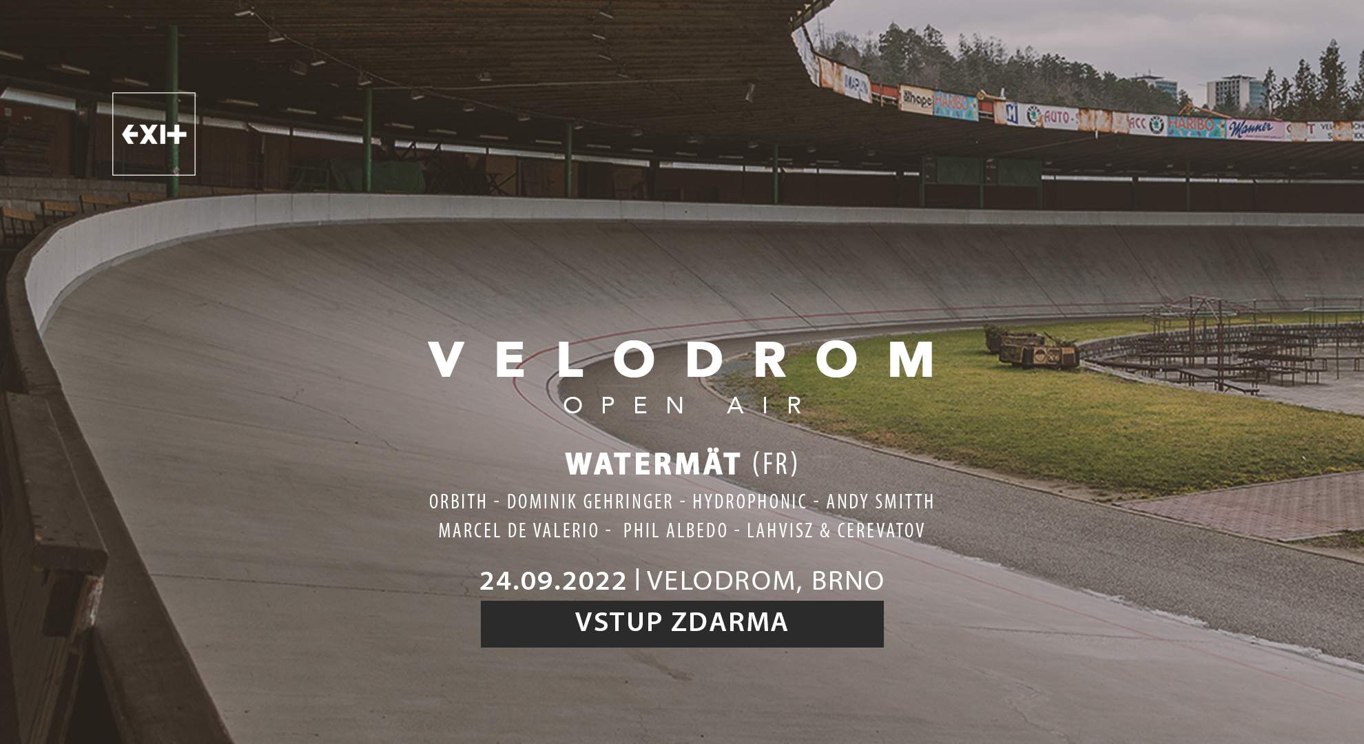 VELODROM Open Air en TBA - Velodrom - Křížkovského 416/22, 603 00 Brno ...