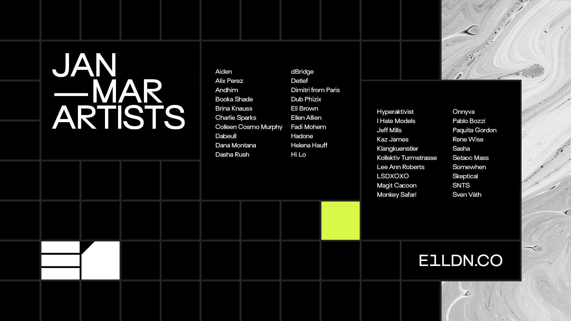 E1 presents: HI-LO & Eli Brown [A/W 23] at E1, London