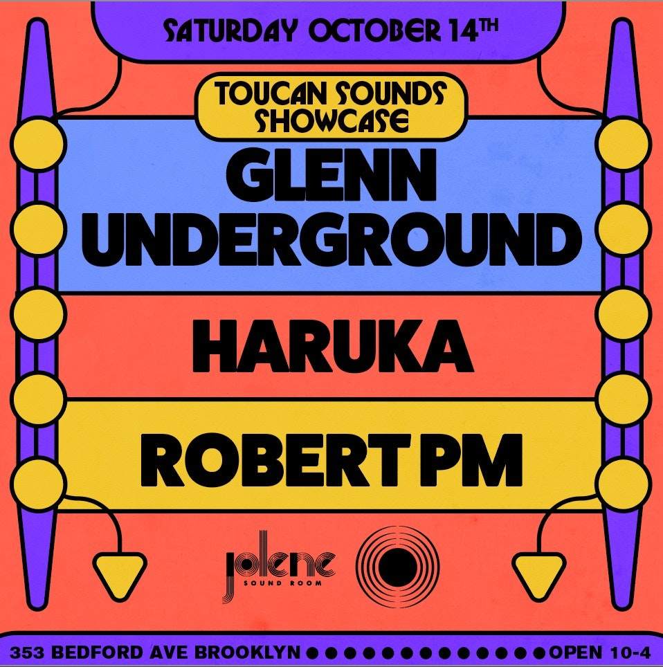 Glenn Underground, Haruka, Robert PM at Jolene Sound Room Brooklyn, New ...