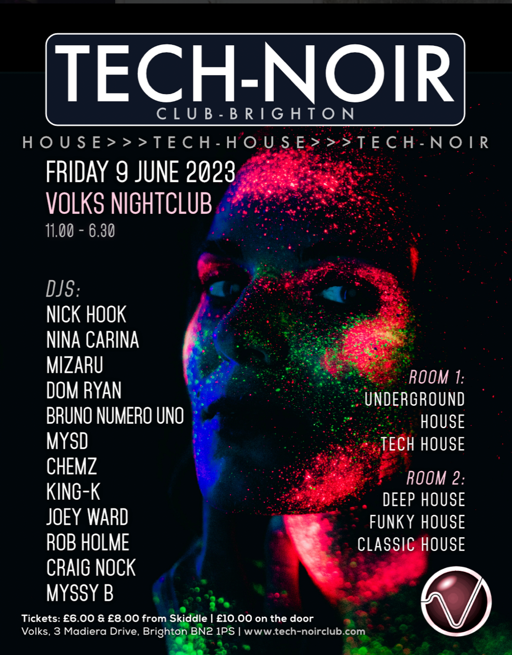 TECH-NOIR at Volks, Brighton