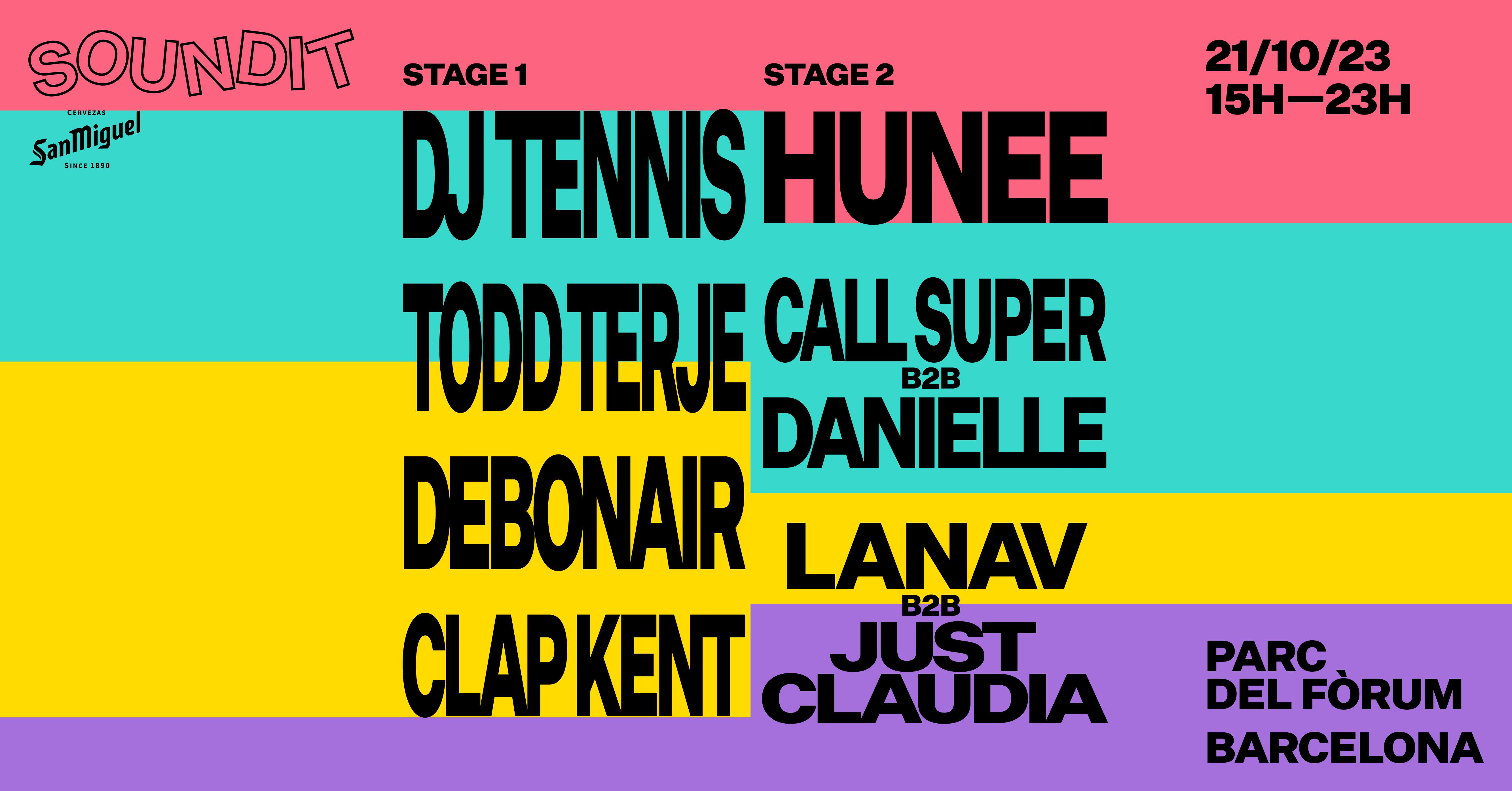 SOUNDIT: DJ Tennis, Hunee, Todd Terje, Call Super b2b Danielle ...