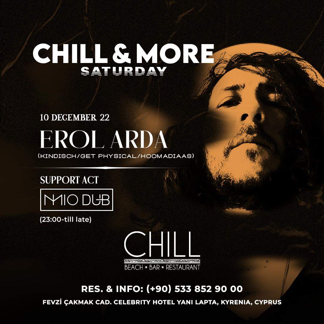 CHILL Beach Bar presents: Erol Arda at Chill Beach Bar, Cyprus
