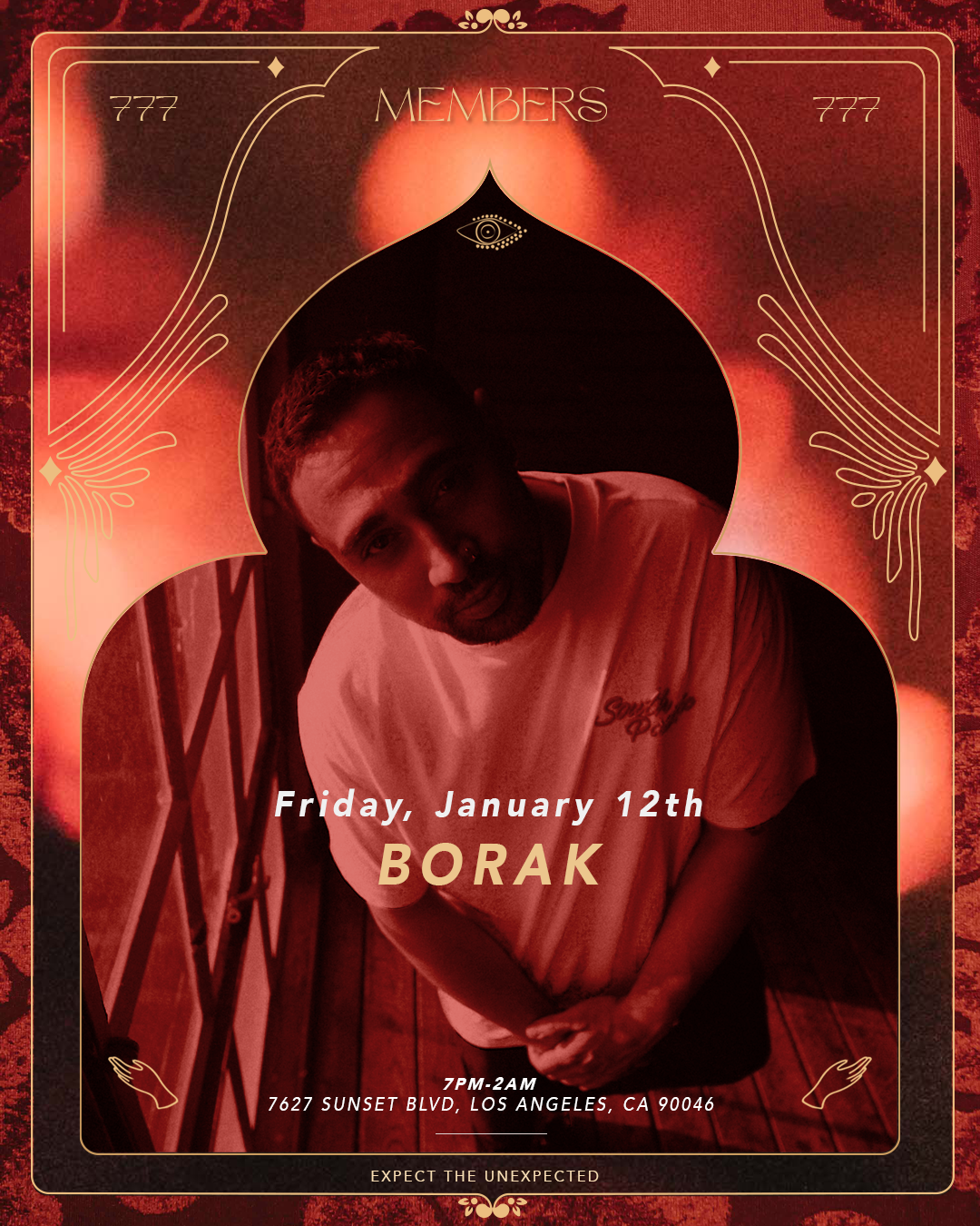 Borak at Members, Los Angeles