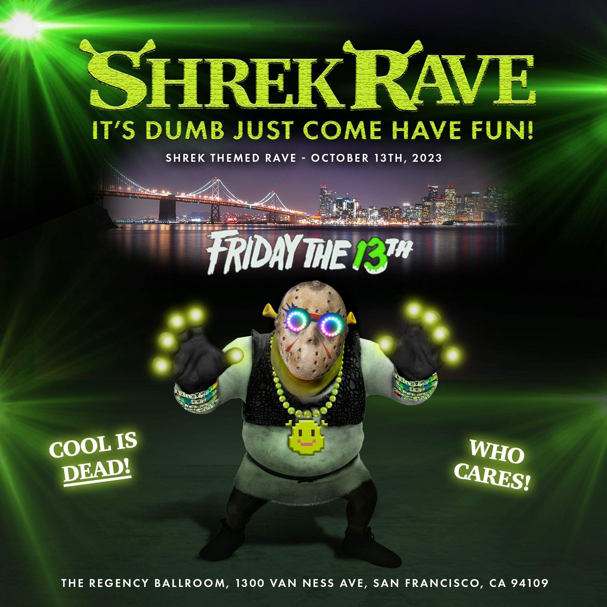 Shrek Rave em The Regency Ballroom, San Francisco/Oakland