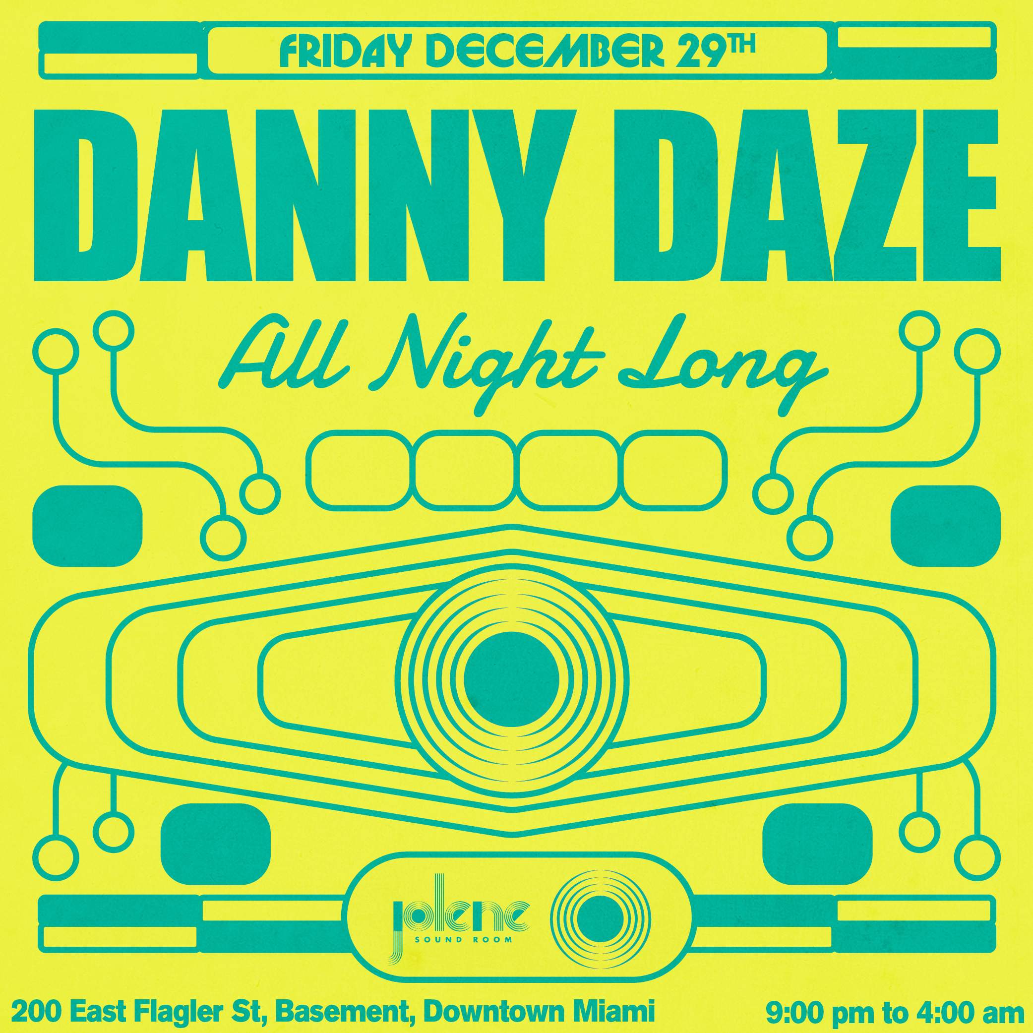 Danny Daze All Night Long at Jolene bei Jolene Downtown Miami, Miami