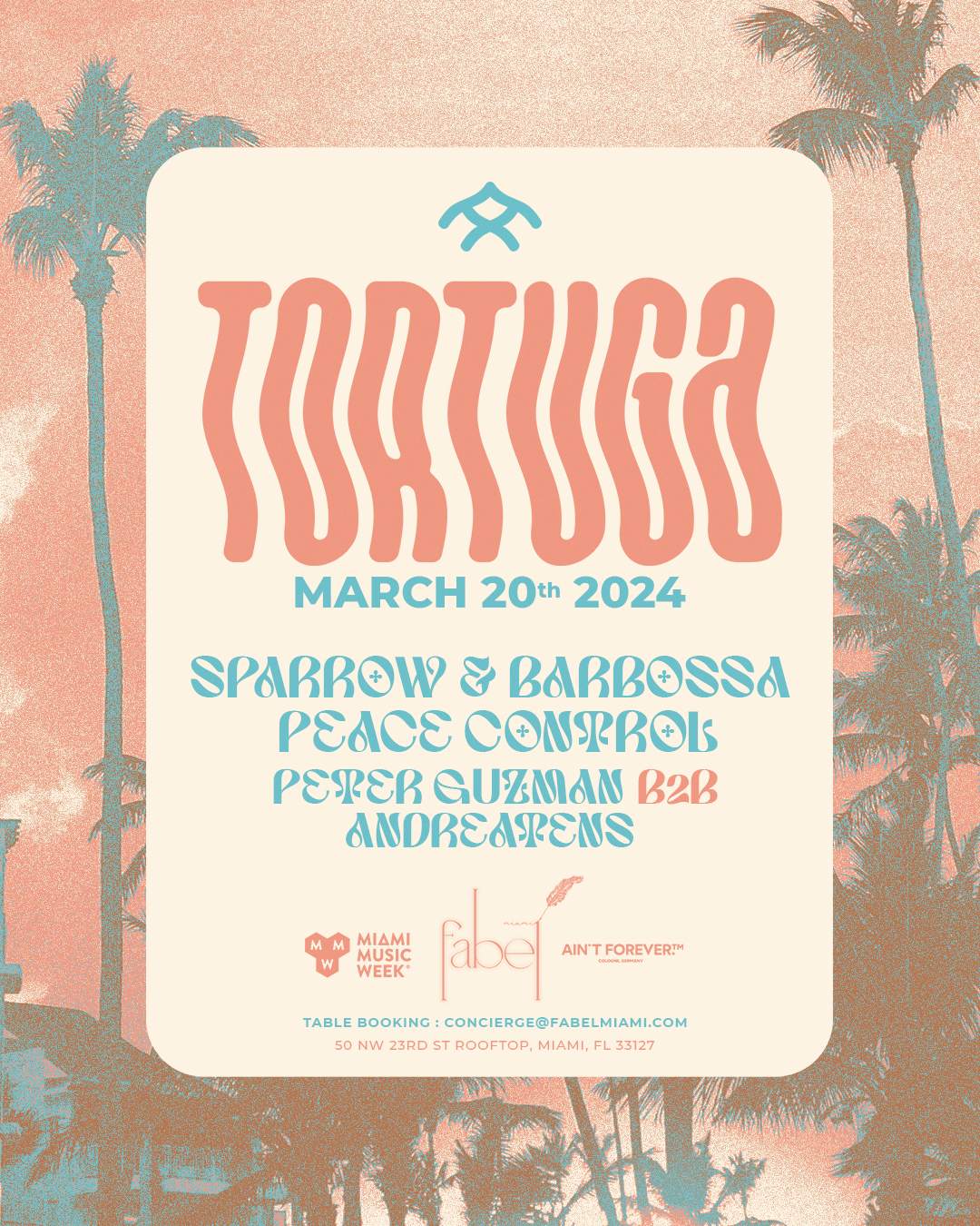 Tortuga Showcase X Fabel Miami at Fabel Miami, Miami