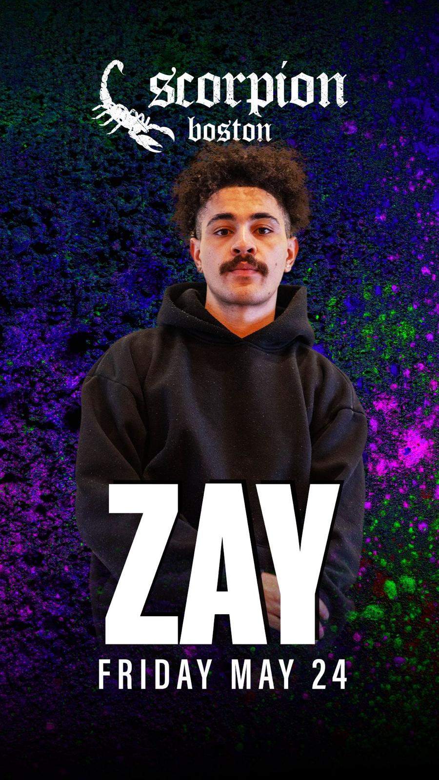 Scorpion Bar Boston Fridays with Zay Wilson at TBA - Scorpion Bar ...