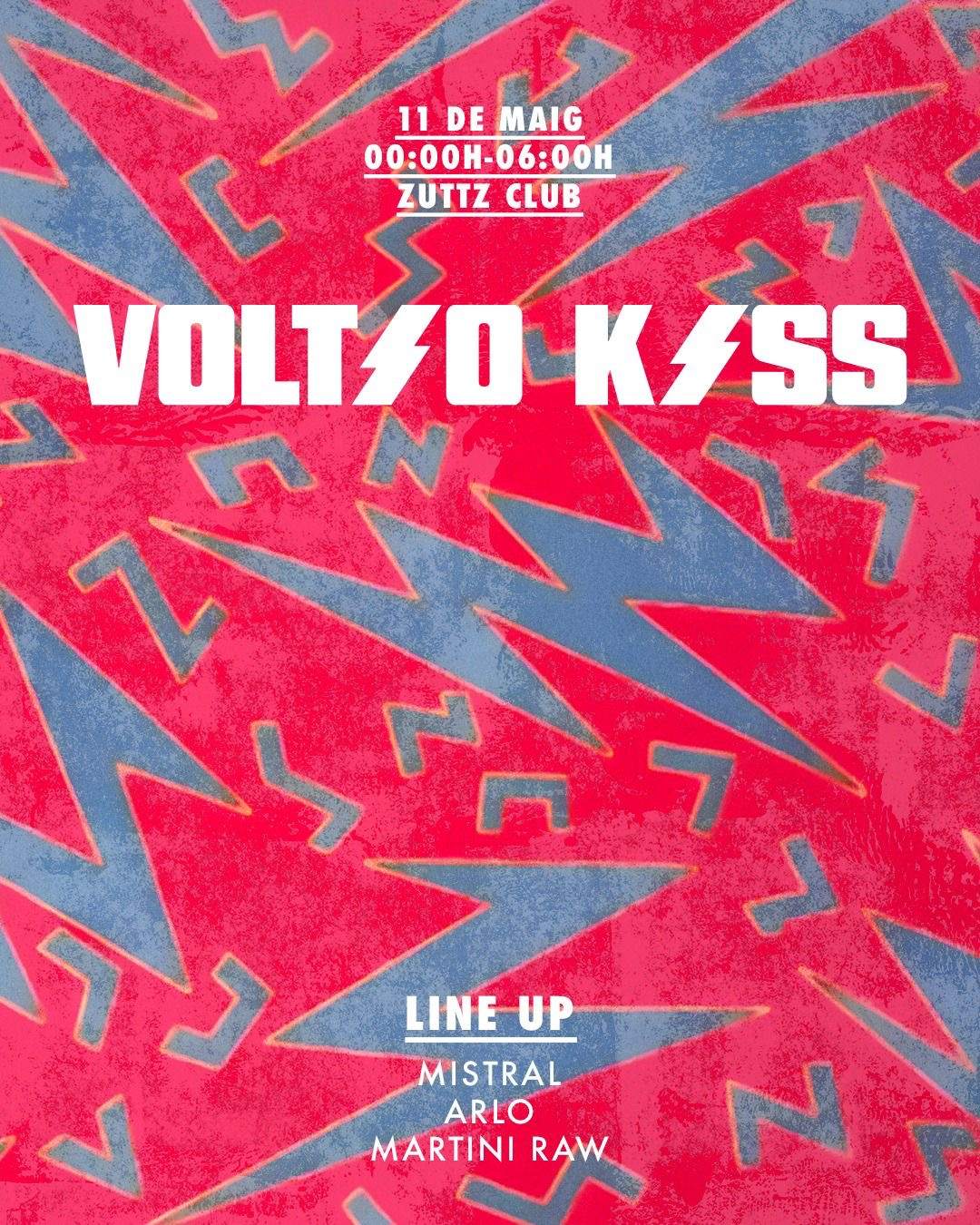 Zutz Club: Voltio Kiss with Martini Raw, Arlo and Mistral at Otto Zutz ...