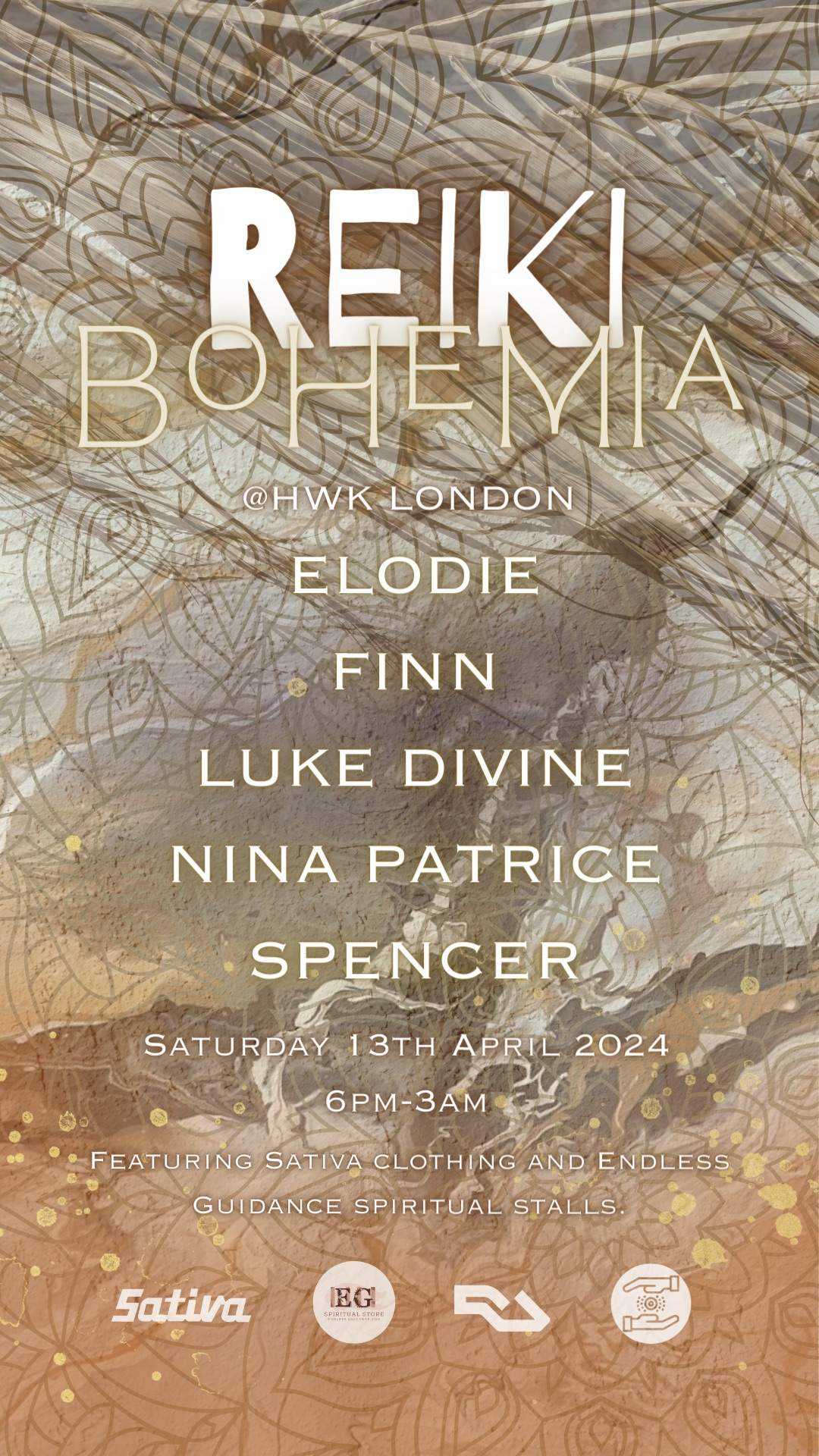 Reiki: Bohemia at HWK, London